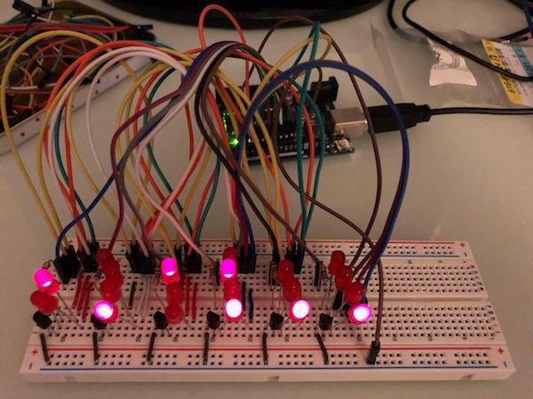 如何使用arduino和led点阵制作一个简单的二进制时钟 知乎