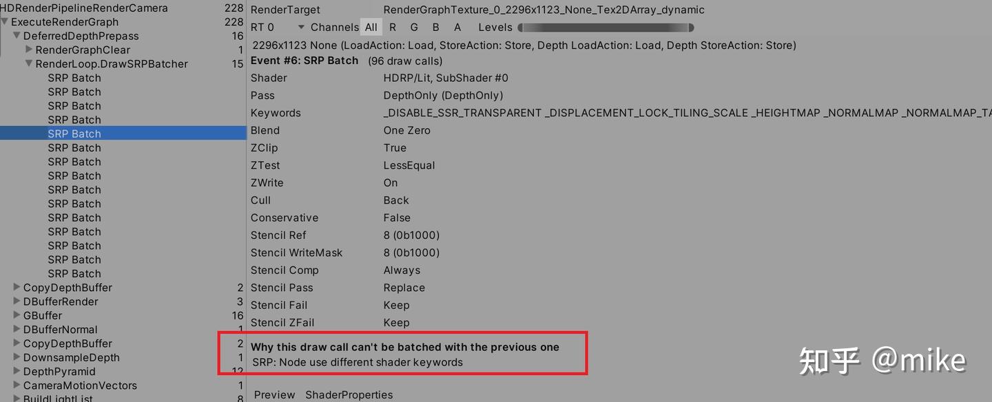 Unity SRP Batcher原理分析 - 知乎