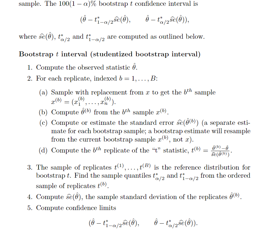 统计计算——Jackknife&Bootstrap - 知乎