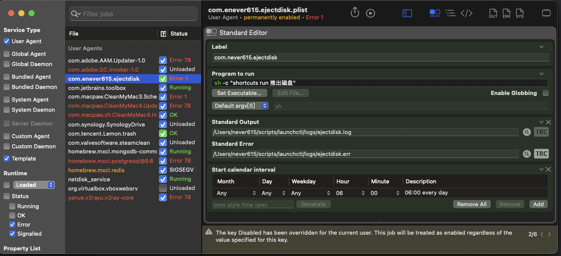 mac定时任务launchctl - 知乎