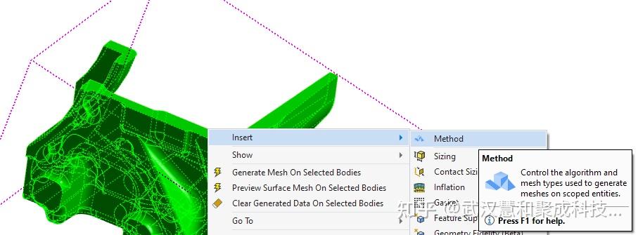 【示例】Mechanical基础05.1-网格划分 - 知乎