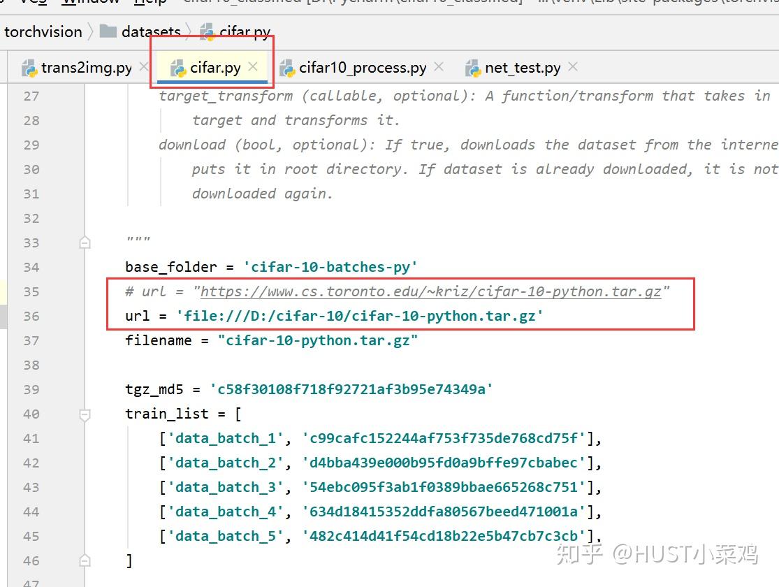 CIFAR10数据集的下载及使用 - 知乎