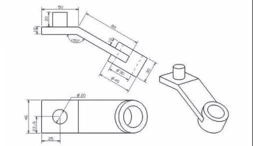 UG高手分享22张UG绘图快速入门练习图纸！ 看看这些你都能画得出来吗？ - 知乎