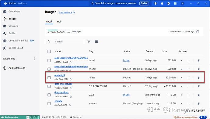 Docker 直接运行一个 Alpine 镜像 - 知乎
