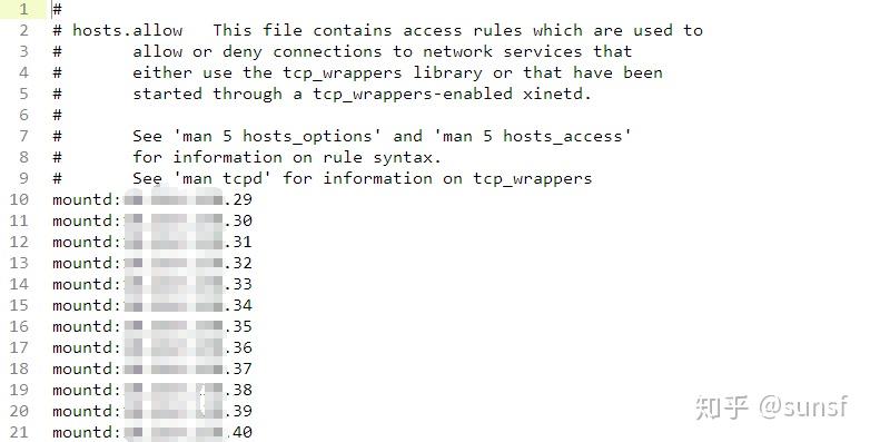 Linux漏洞目标主机showmount -e信息泄露（CVE-1999-0554）的解决方法 - 知乎