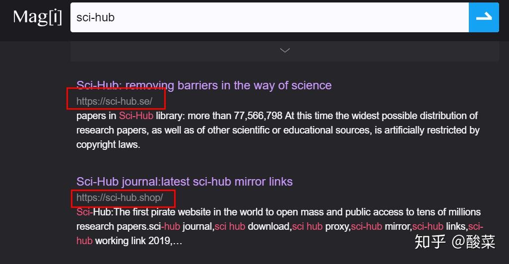 请问SCI-HUB该如何使用？ - 知乎