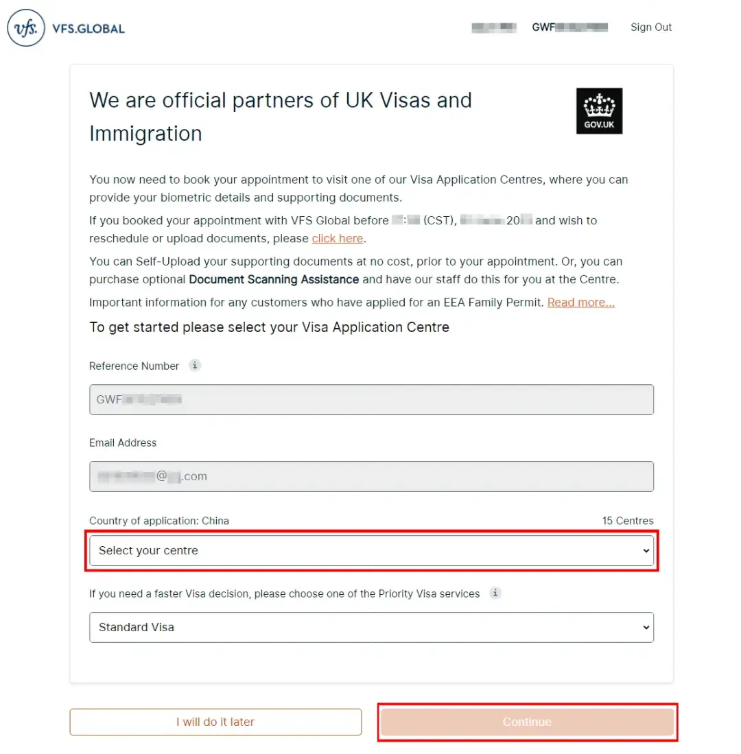 VFS Global系统预约英国签证中心操作详解2021版 - 知乎