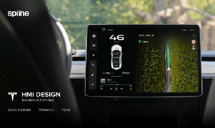 酷！特斯拉HMI设计 - 知乎