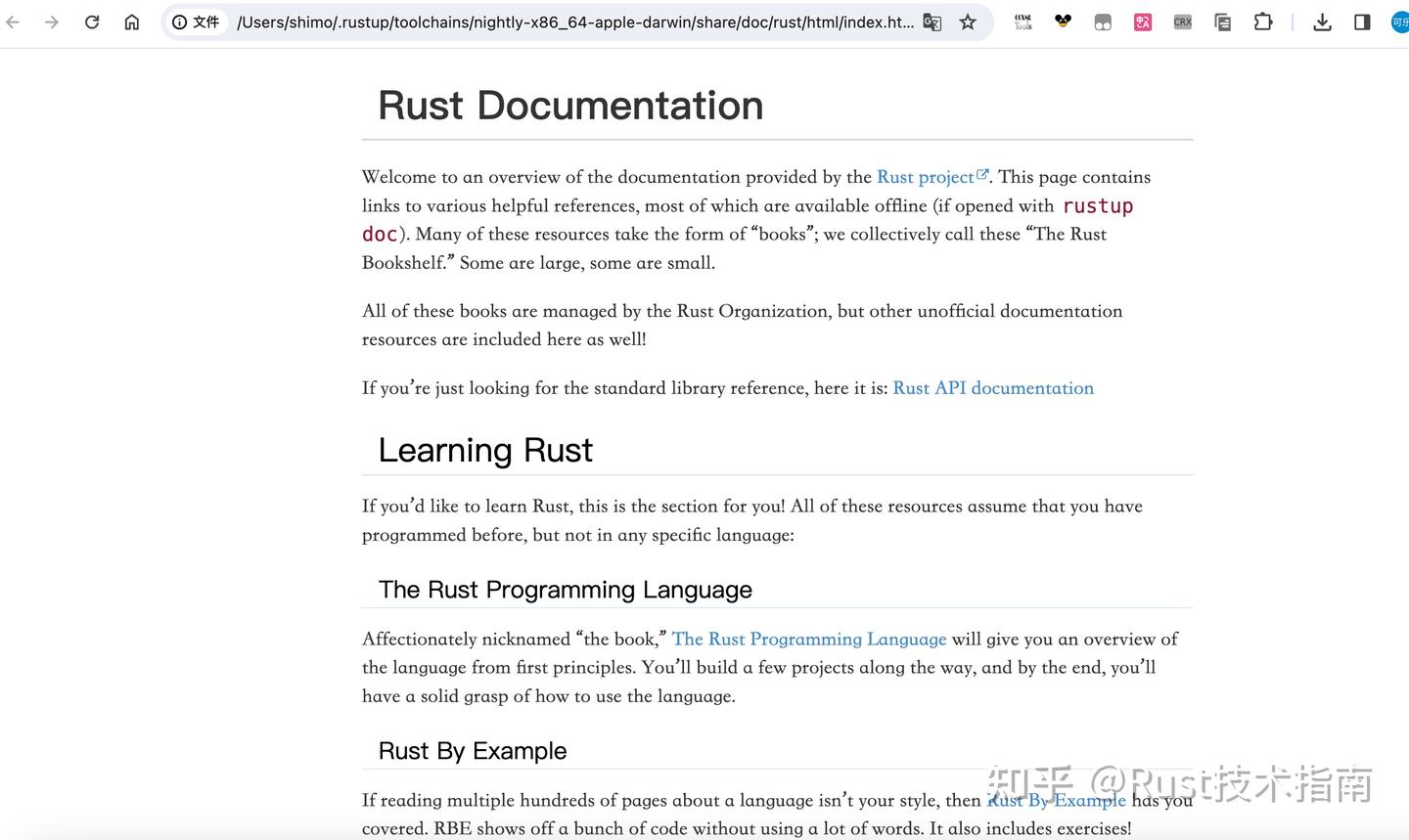 Rust从入门到精通02-安装 - 知乎