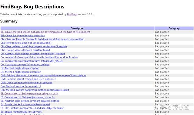 FindBugs源码分析工具使用指南 - 知乎