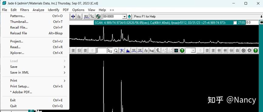 Jade 6.5与Jade 8.7 pro软件XRD数据案例分析测评8.7pro 好用到起飞 - 知乎