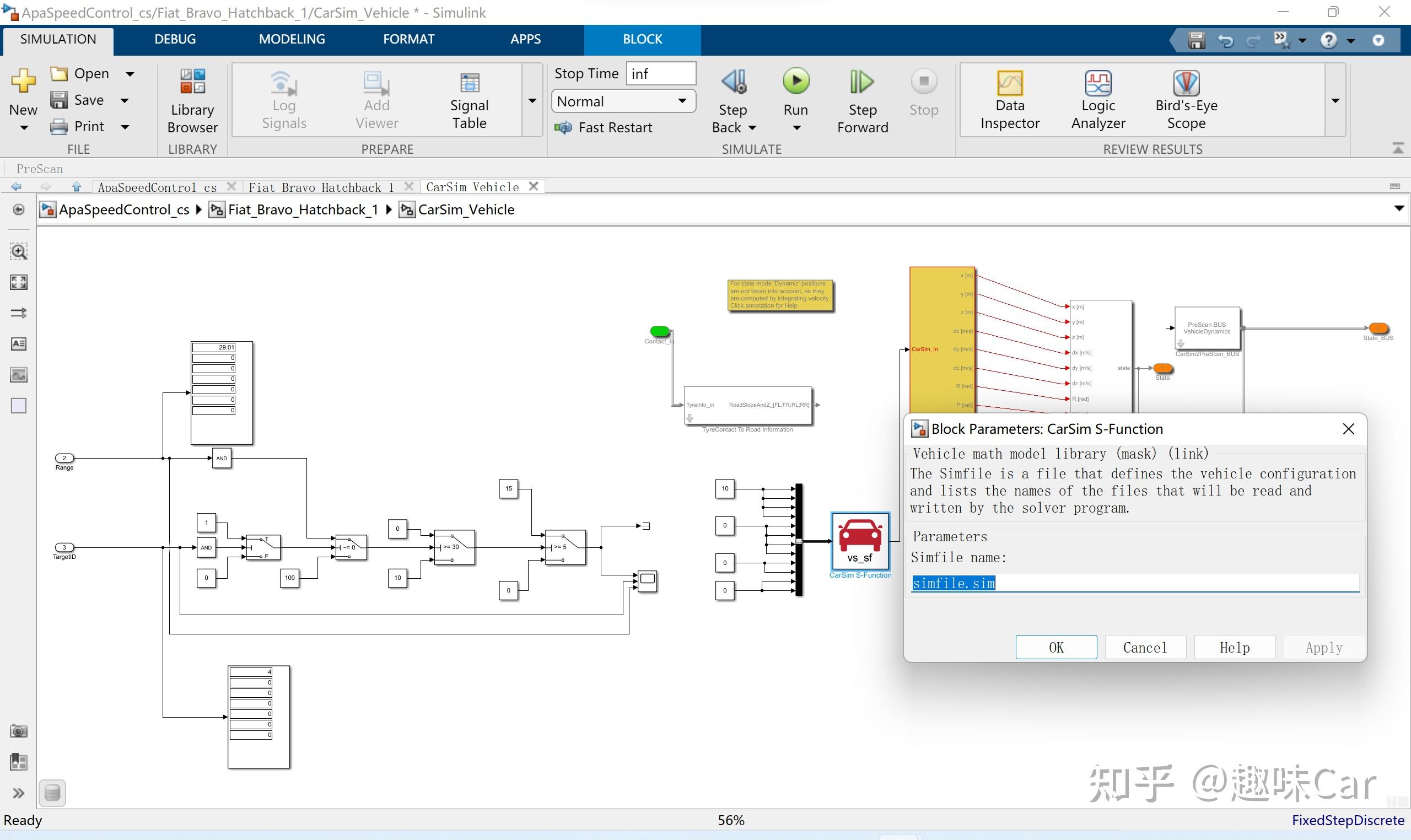 carsim和simulink联合仿真中，找不到carsim s-function怎么回事？ - 知乎