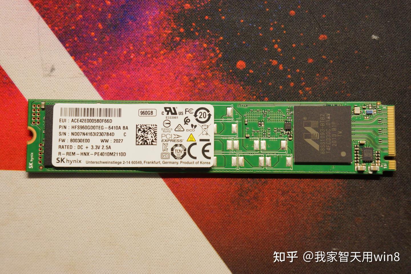 海力士（Hynix） PE4010 960G M.2 22110测试 - 知乎
