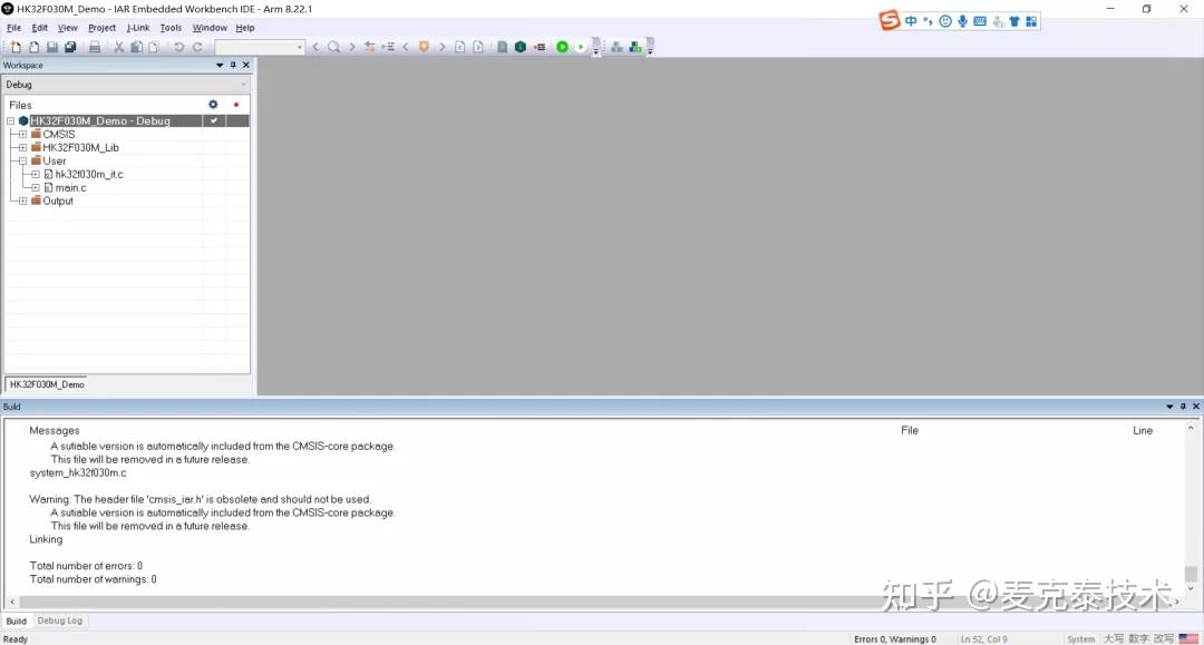 用IAR EWARM如何开发航顺HK32F030M微处理器？ - 知乎
