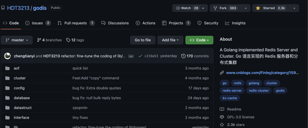 推荐一个Go语言开发的简易版 Redis - 知乎
