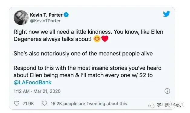 原来大家都认为Ellen善良又大方，而今，她的人设大崩塌... - 知乎