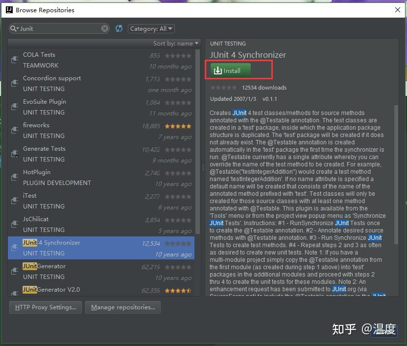 如何在IntelliJ IDEA 中安装junit，TestNG - 知乎