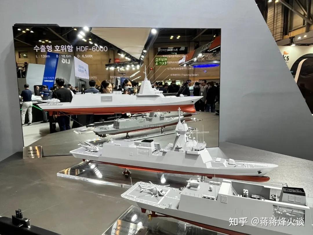 韩国展示HDF-6000护卫舰与KDDX驱逐舰，综合桅杆是亮点 - 知乎