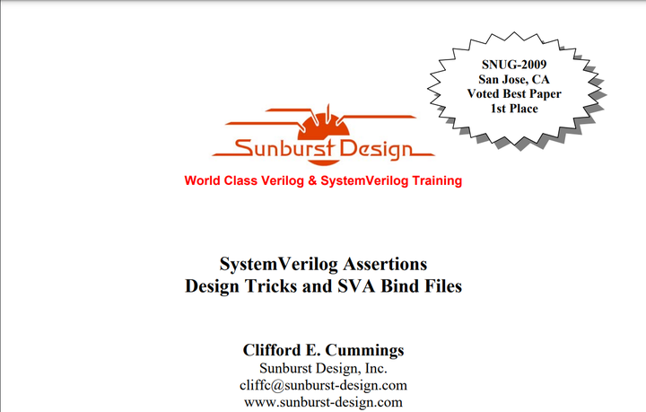 浅析《systemverilog Assertions Design Tricks And Sva Bind Files》 知乎 0580