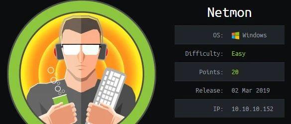 Hackthebox - Netmon 靶场实战 - 知乎