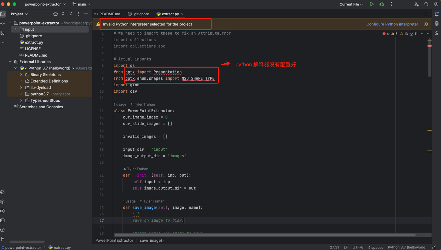 第一次运行 Python 项目，使用 python-pptx 提取 ppt 中的文字和图片 - 知乎