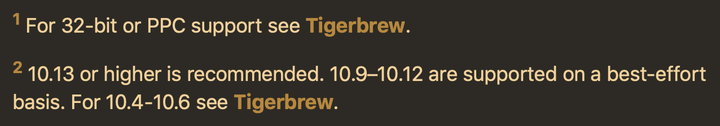 Tigerbrew——给老Mac用的Homebrew - 知乎