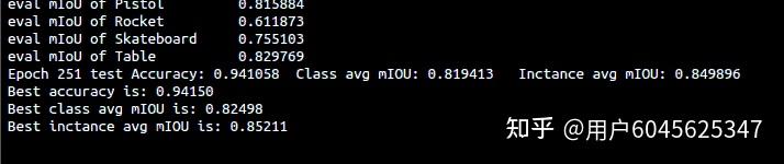 pointnet2实验结果 - 知乎