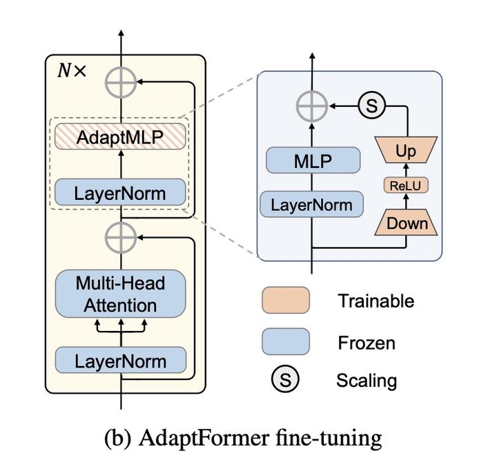AdaptFormer: Adapting Vision Transformers for Scalable Visual ...
