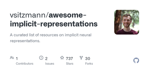 Implicit Neural Representation 隐式神经表示 - 知乎