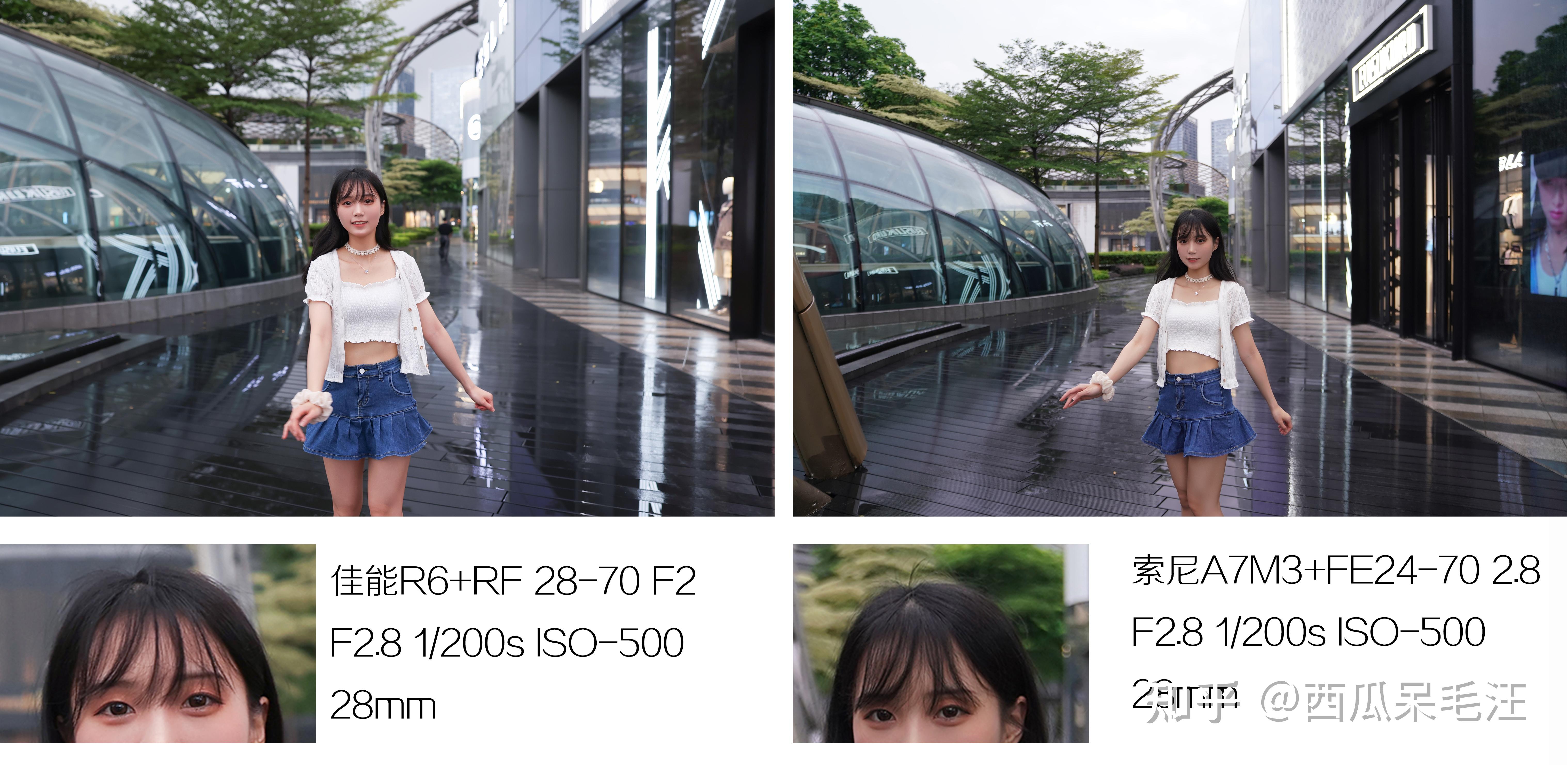 人像肤色差异这么大？佳能EOS R6 VS索尼A7M3人像评测 - 知乎