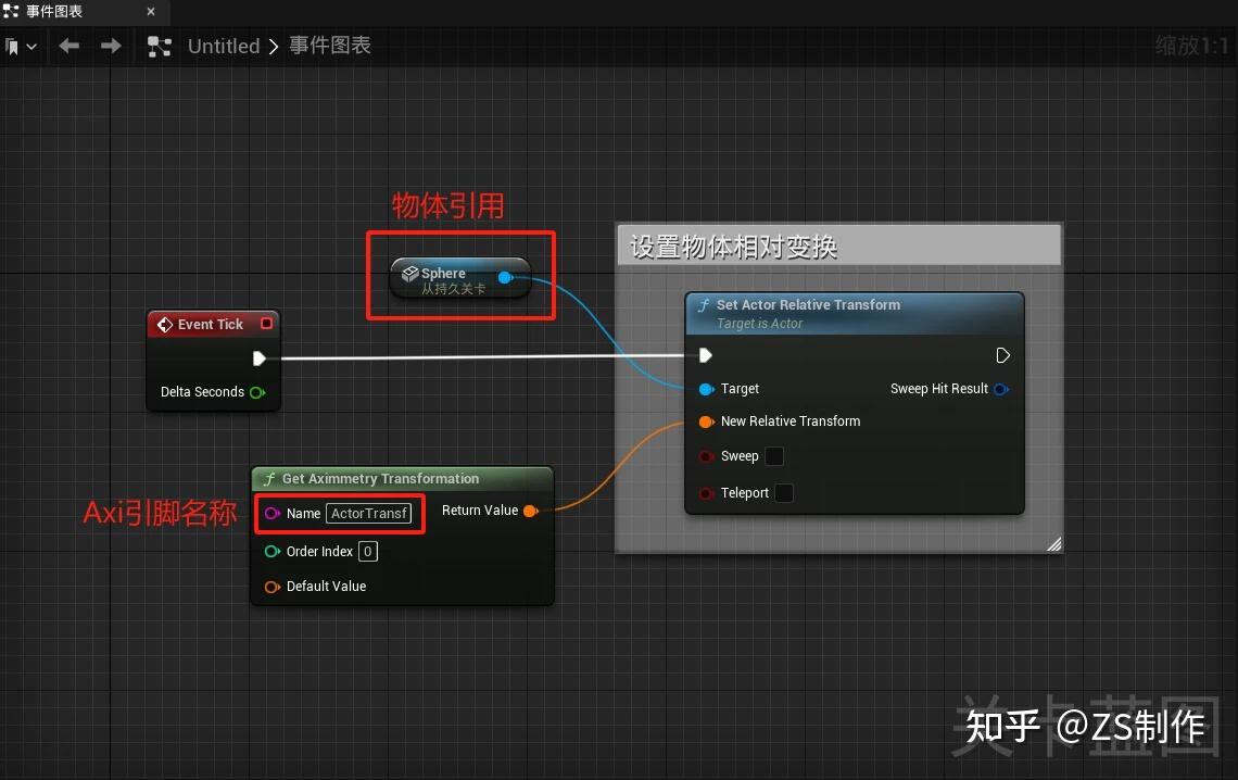 虚拟制片交互功能，控制物体实时变换[Aximmetry-UE5] - 知乎