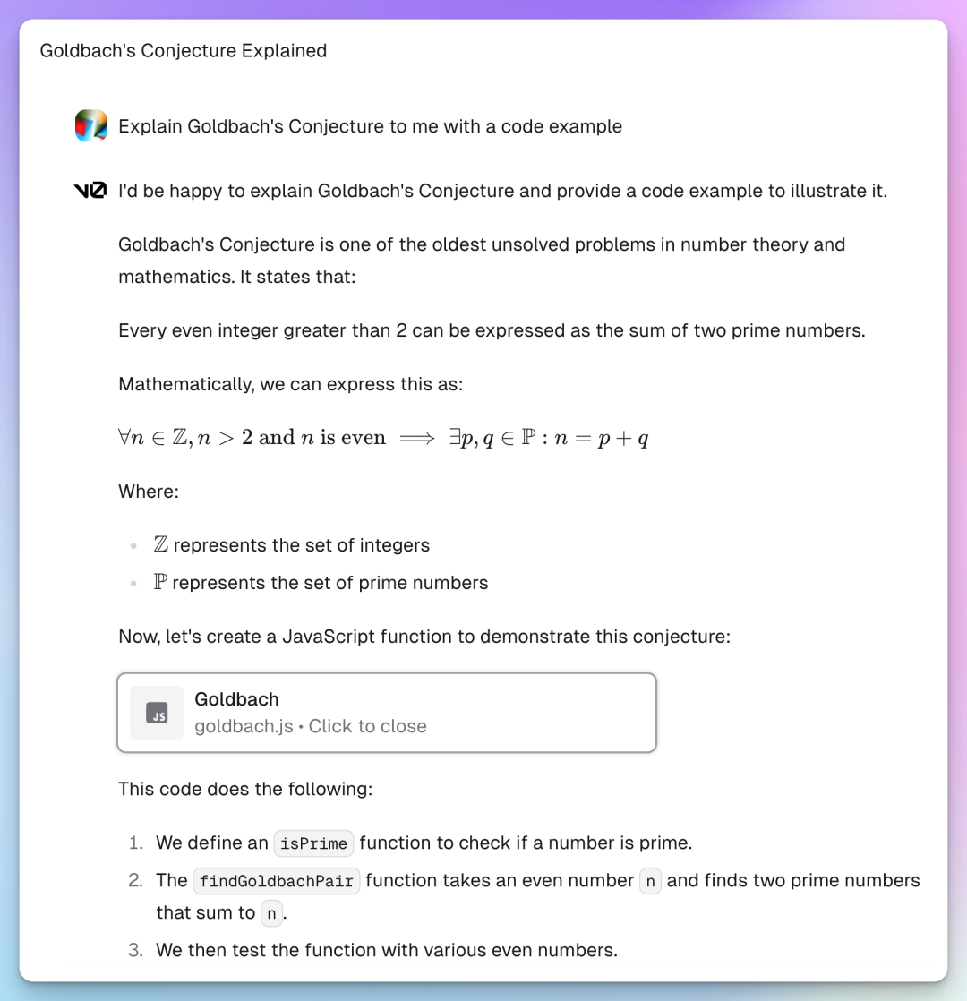 Vercel 重磅发布v0 chat：类似 Claude Artifact 的 AI 编程神器 - 知乎