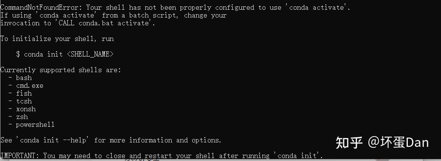 win11激活conda环境失败 - 知乎