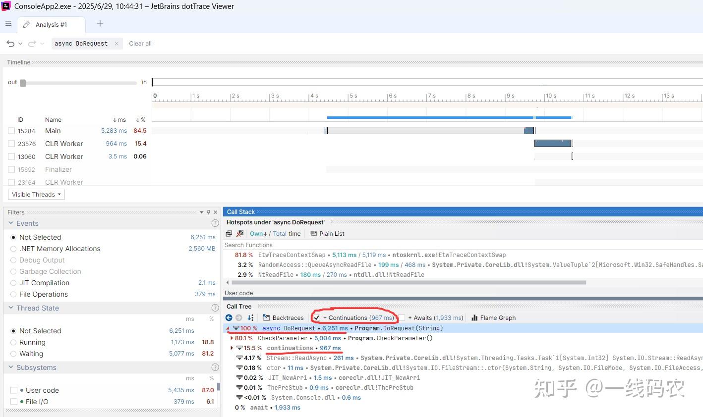 DotTrace系列：7. 诊断 托管和非托管 内存暴涨 - 知乎