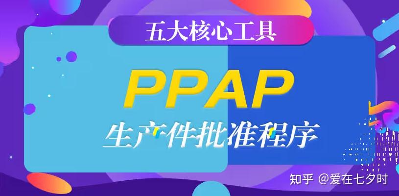 IATF 16949六大工具之“生产件批准程序（PPAP）”的详解； - 知乎