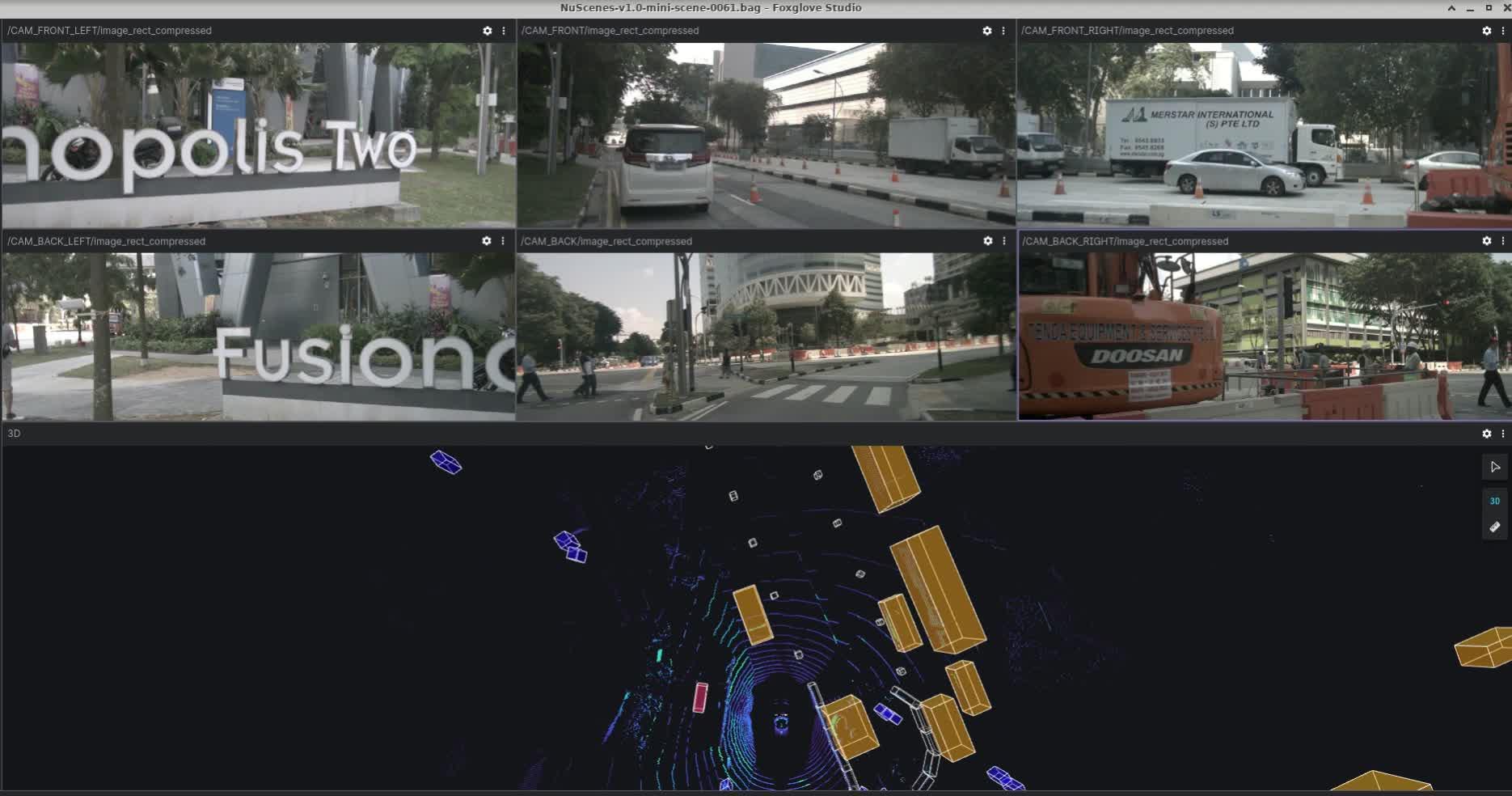 [感知]数据集可视化nuscenes dataset to ros bag and visualize - 知乎