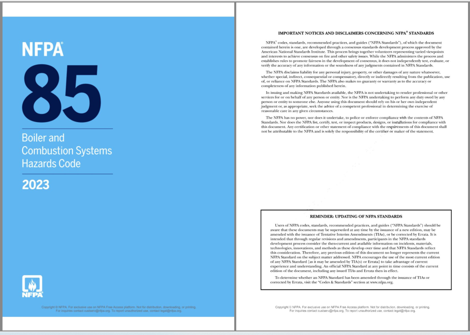 有没有等效于NFPA 85的国内标准？ - 知乎