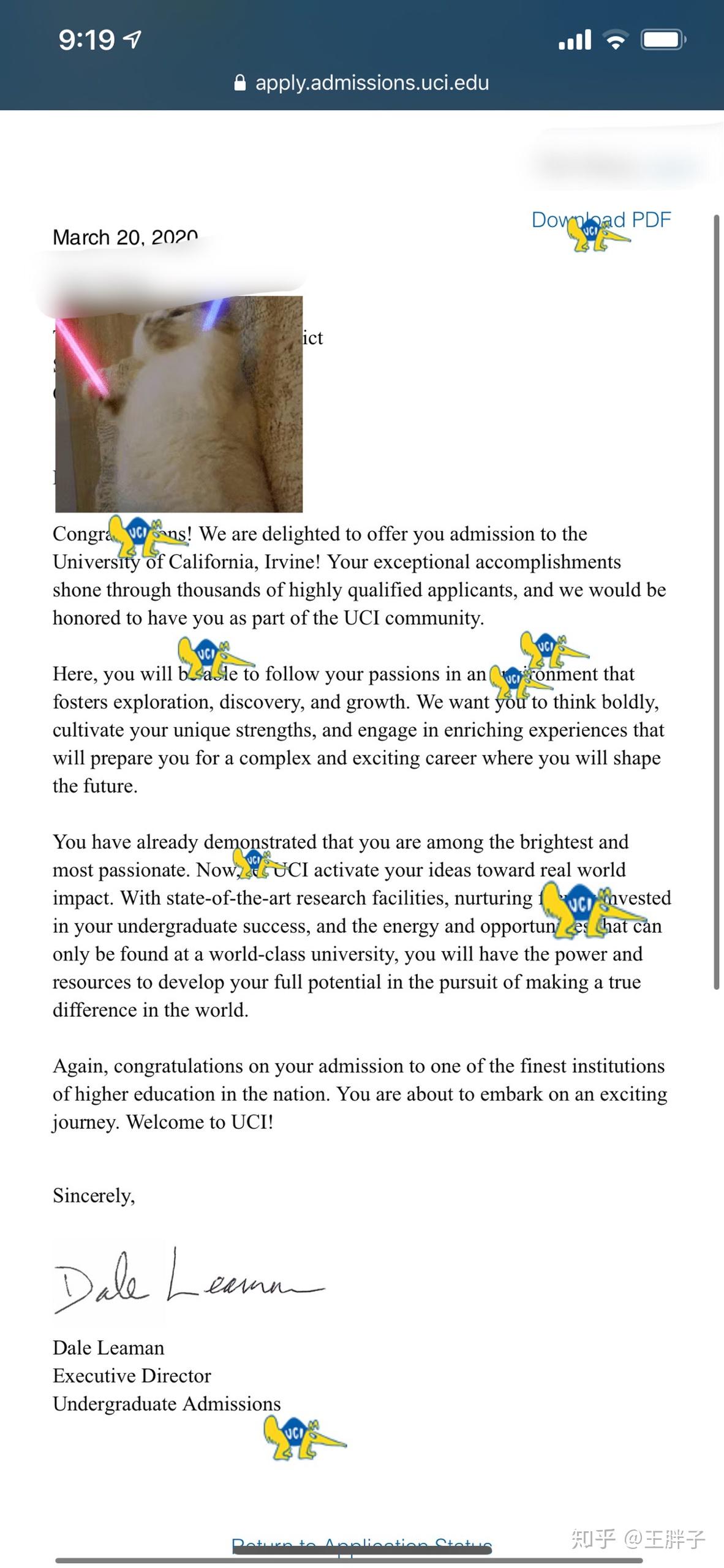 请问ucd和uci被waitlist转正几率大吗，应该做些什么呢？ - 知乎