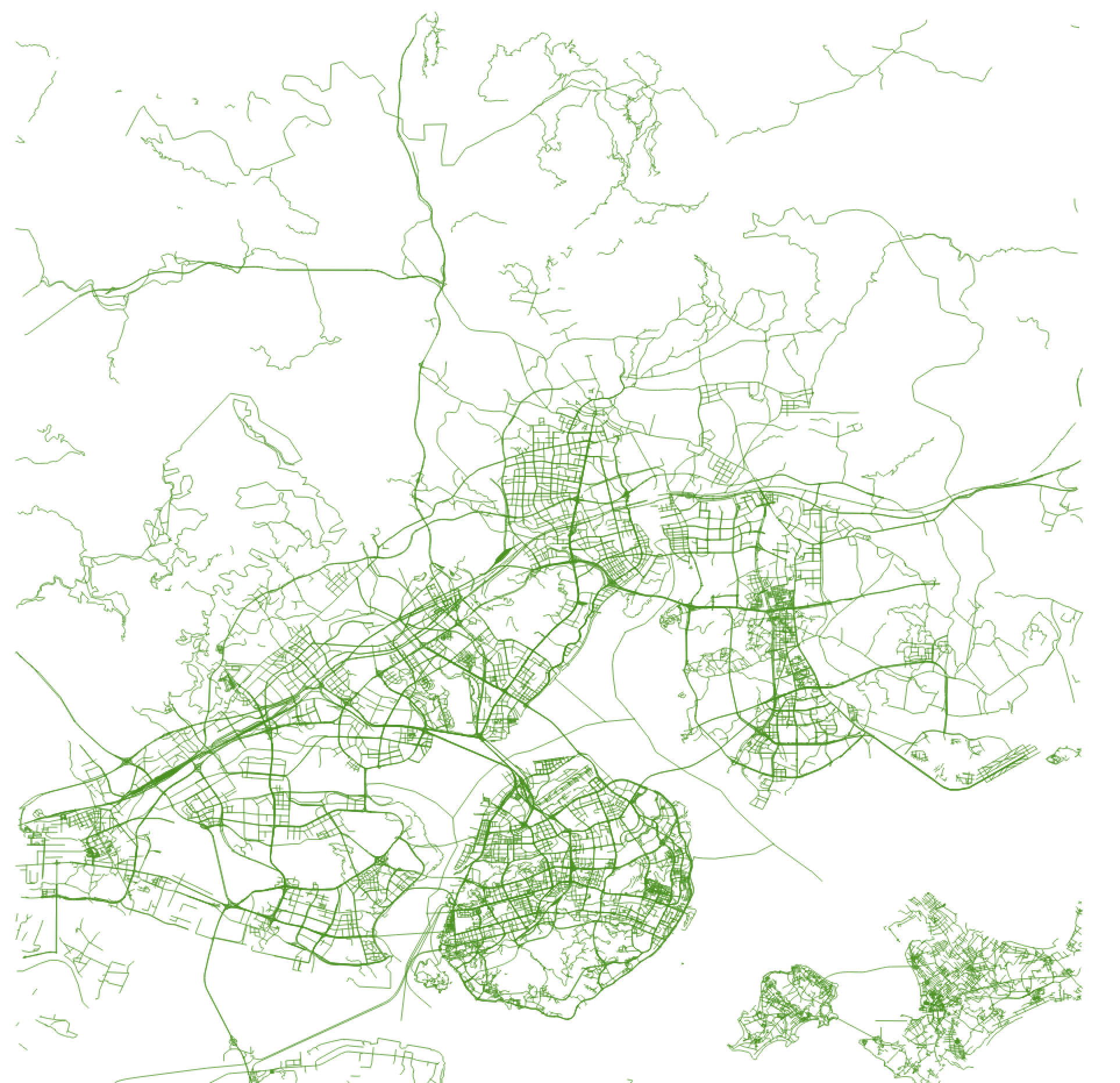 QGIS下载Open Street Map道路数据 - 知乎