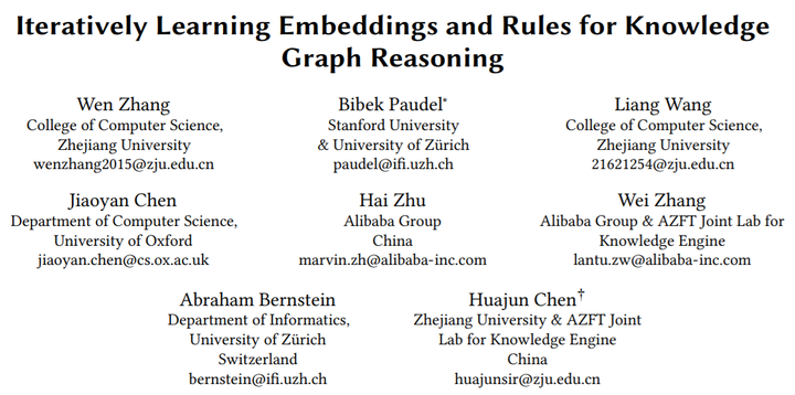 Paper Reading: IterE[WWW'2019] - 知乎
