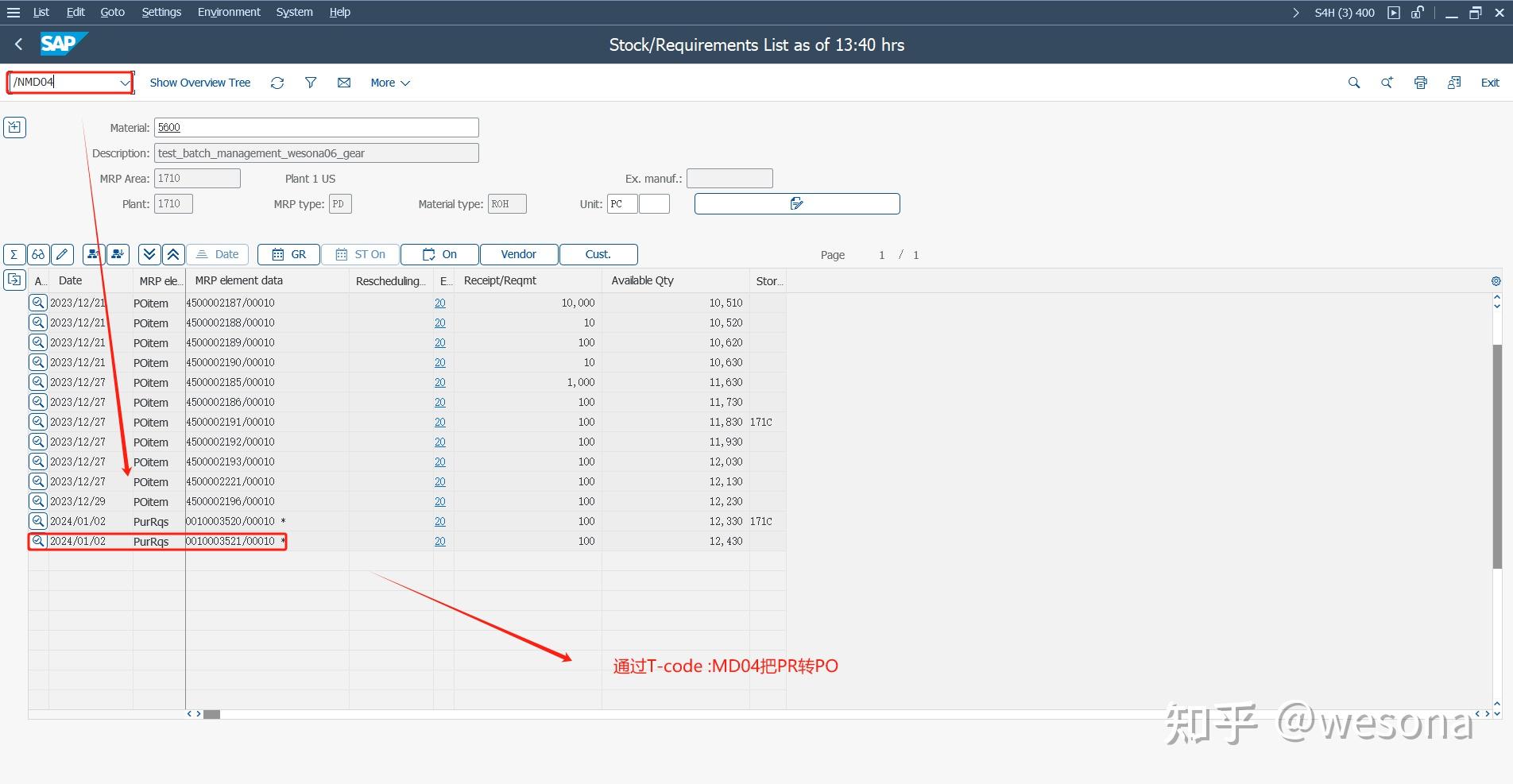 SAP error Message no.MEPO822 and SAP error message no.M7036 - 知乎