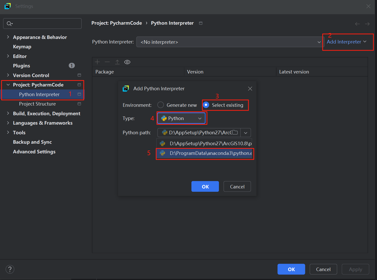 pycharm选取本地conda环境找不到基础环境（base），怎么回事？ - 知乎