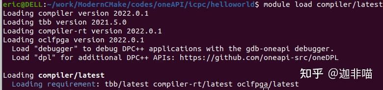 Ubuntu+CMake+oneAPI+icpc编译简单helloworld代码 - 知乎