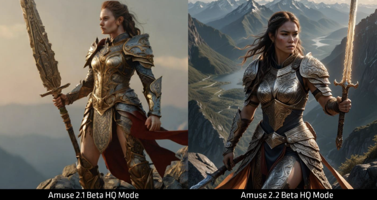 Amuse 2.2现已发布：引入了Stable Diffusion 3.5系列模型，AMD Ryzen AI图像质量获得更新 - 知乎