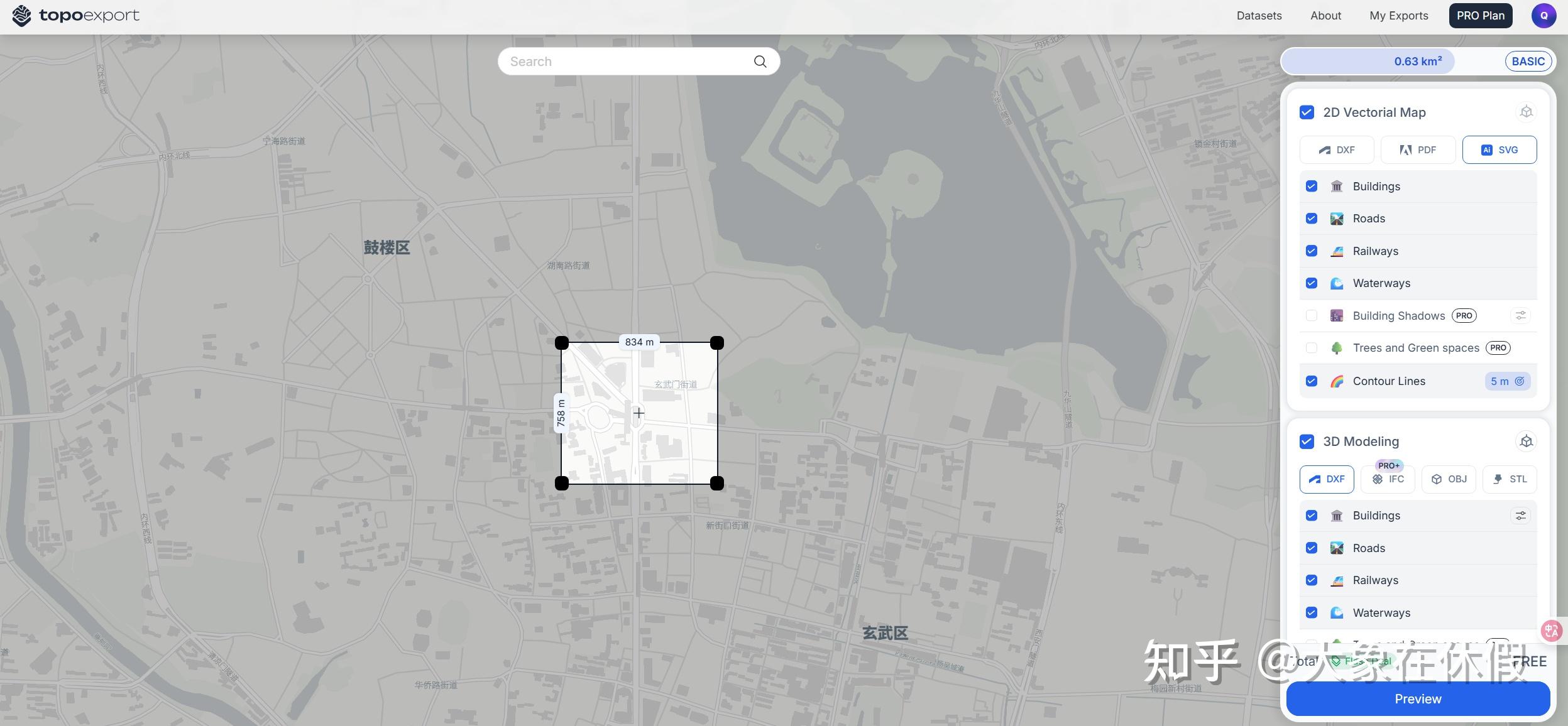 TopoExport导出地球任意地区3D场景 - 知乎