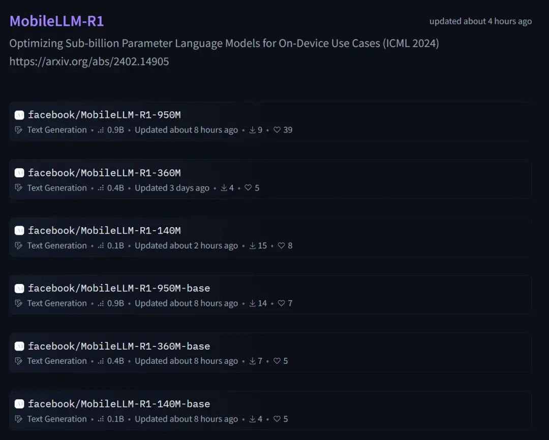 Meta开源MobileLLM-R1模型，不到1B参数，用1/10的训练就超越了Qwen3 - 知乎