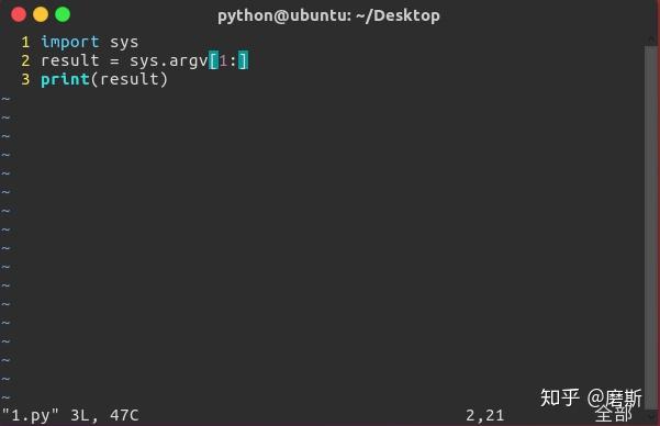 sys.argv是什么？ - 知乎