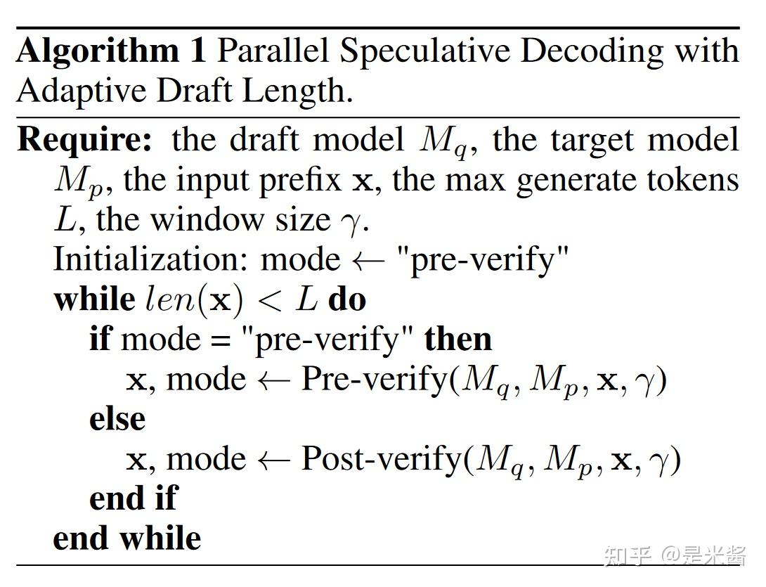 论文笔记2 Parallel Speculative Decoding with Adaptive Draft Length - 知乎