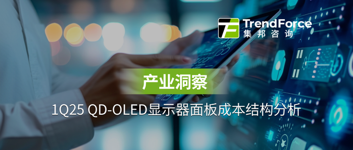TrendForce集邦咨询: 预计2025年QD-OLED在OLED显示器出货占比将升至73% - 知乎